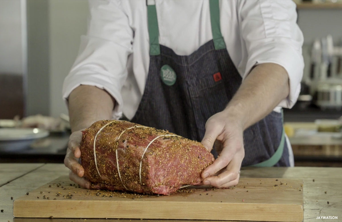 Chef Trent Page shot for Whole Foods Market